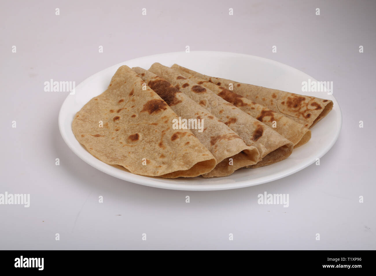 chappati -north indian special fulka roti Stock Photo - Alamy