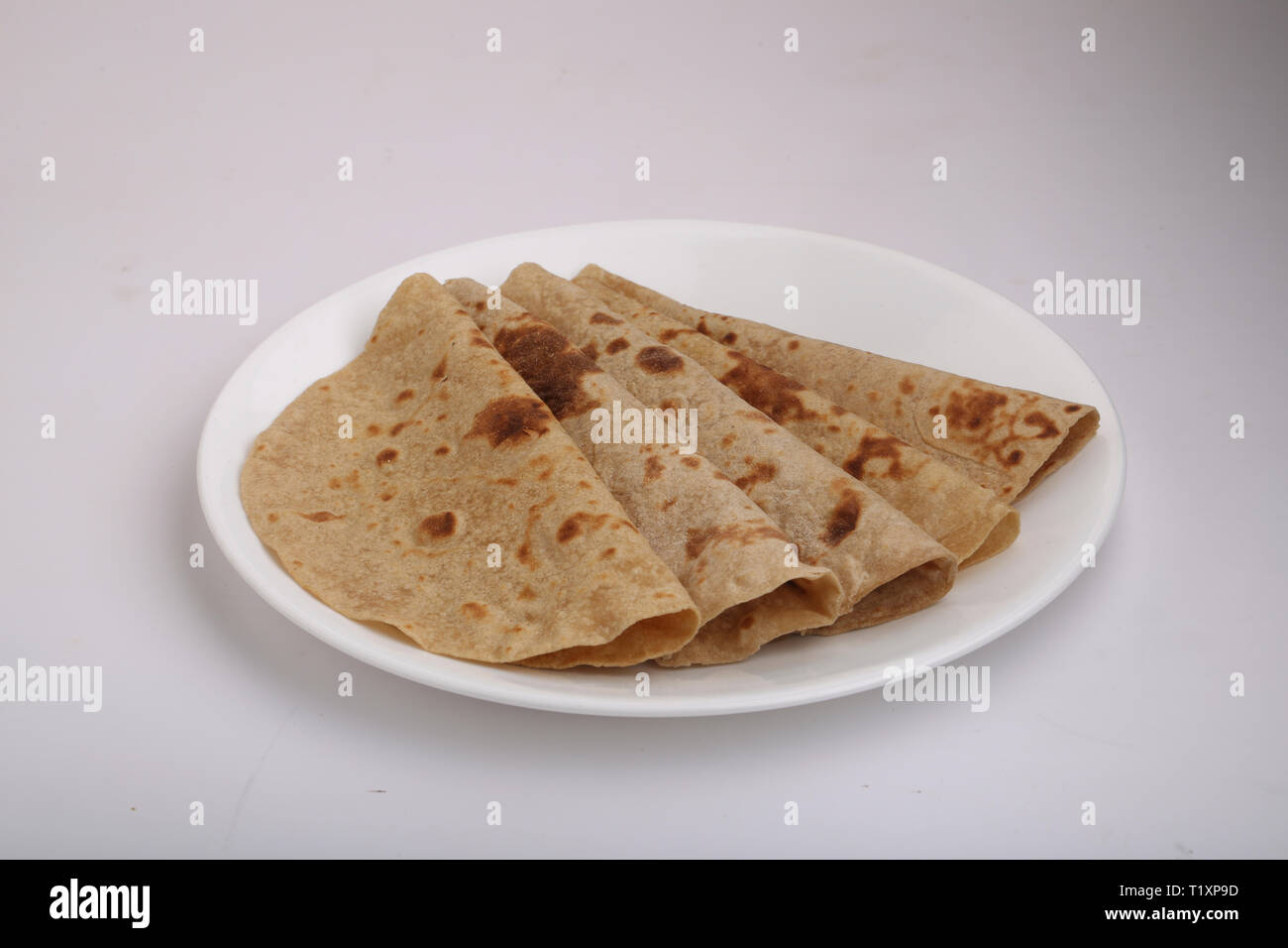 chappati -north indian special fulka roti Stock Photo - Alamy