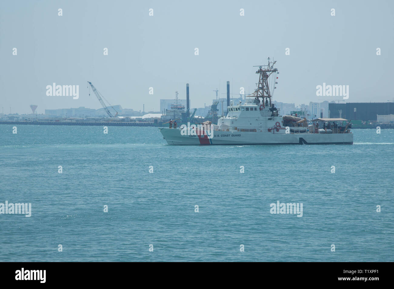 DOHA, Qatar (March 22, 2019) The Island-class patrol boat USCGC ...