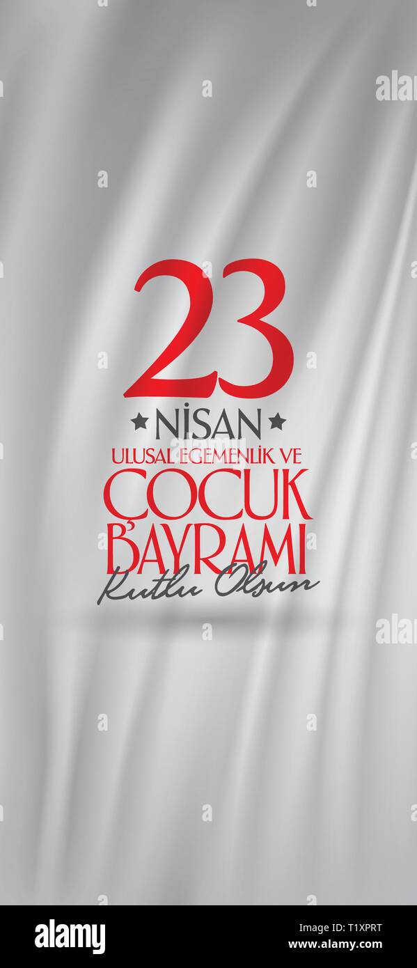 April 23 National Sovereignty and Children's Day. Billboard, Poster ...