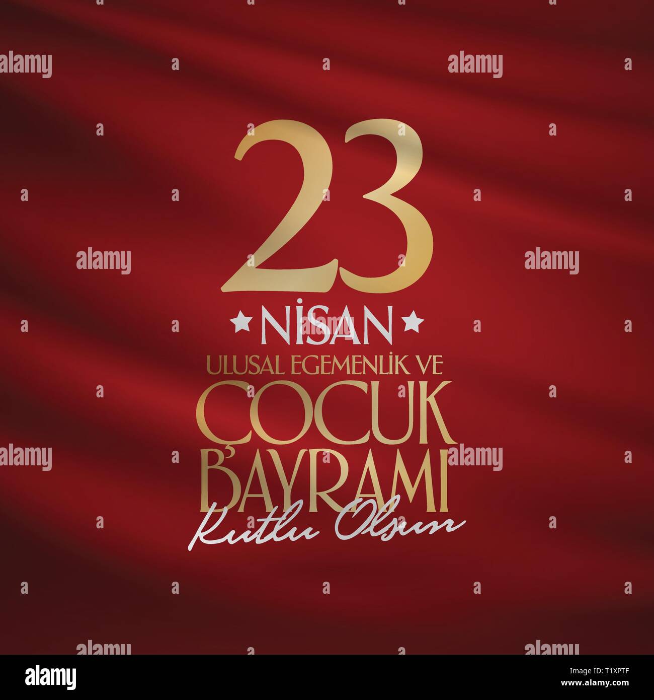 April 23 National Sovereignty and Children's Day. Billboard, Poster ...