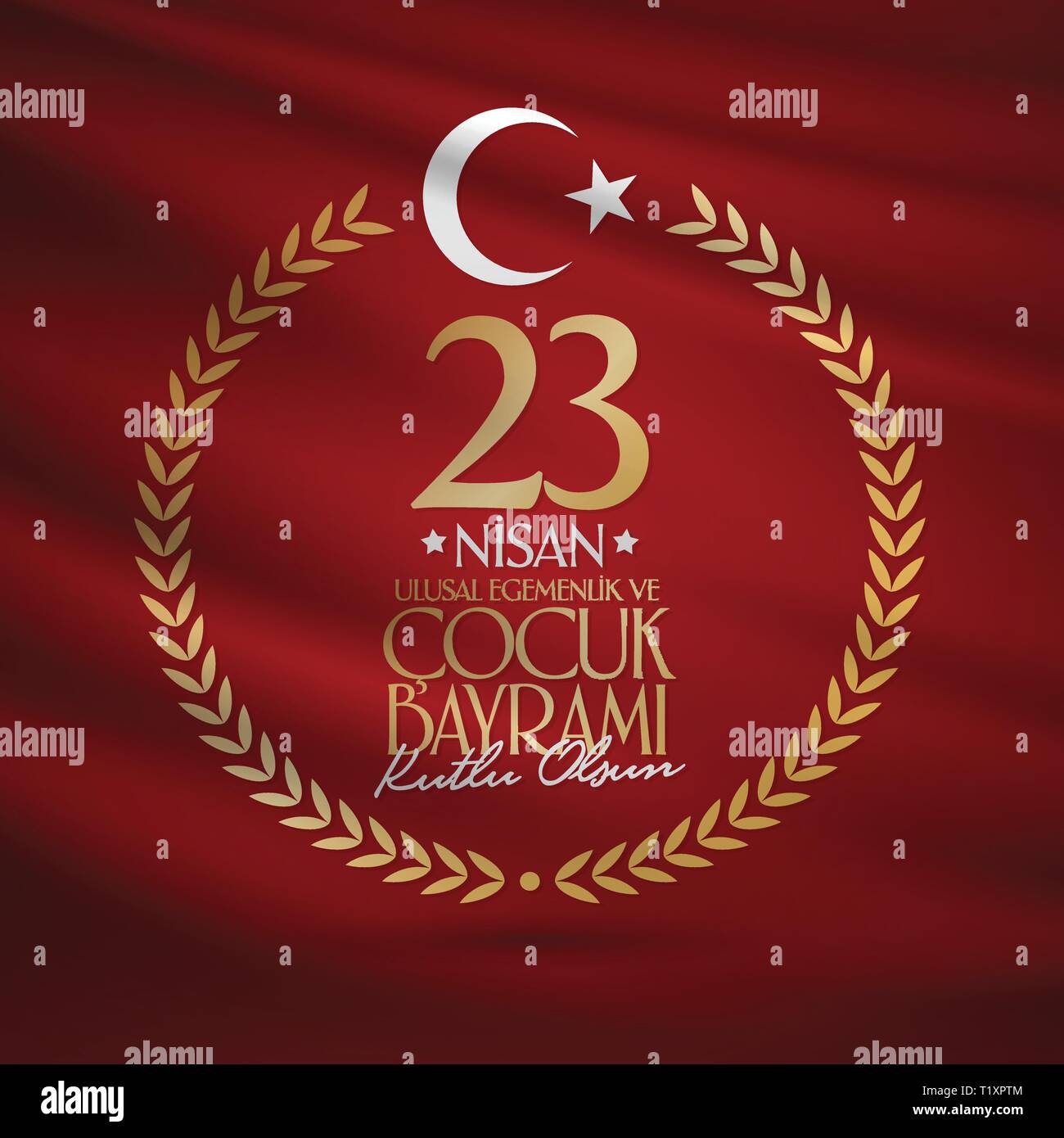 April 23 National Sovereignty and Children's Day. Billboard, Poster ...