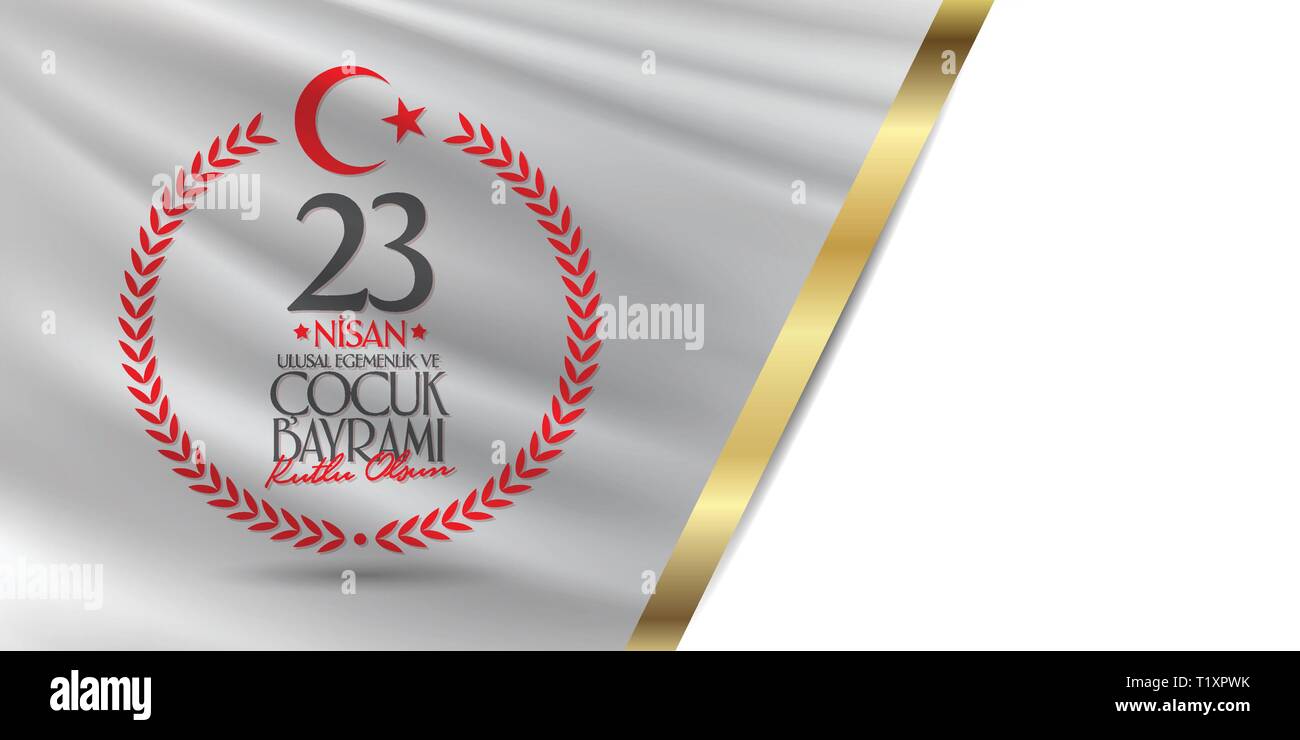 April 23 National Sovereignty and Children's Day. Billboard, Poster ...