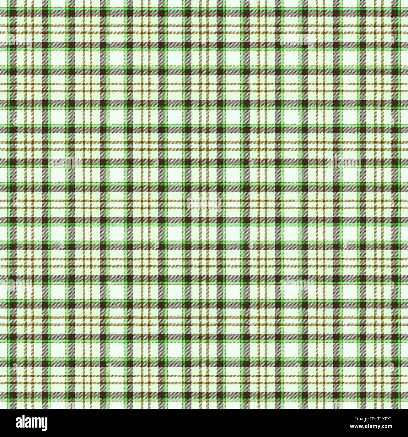 Green And White Plaid Background