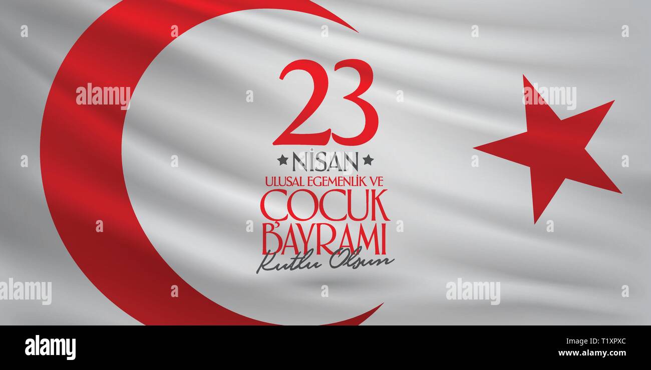 April 23 National Sovereignty and Children's Day. Billboard, Poster ...