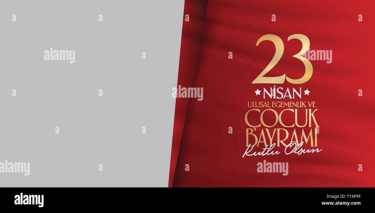 April 23 National Sovereignty and Children's Day. Billboard, Poster ...