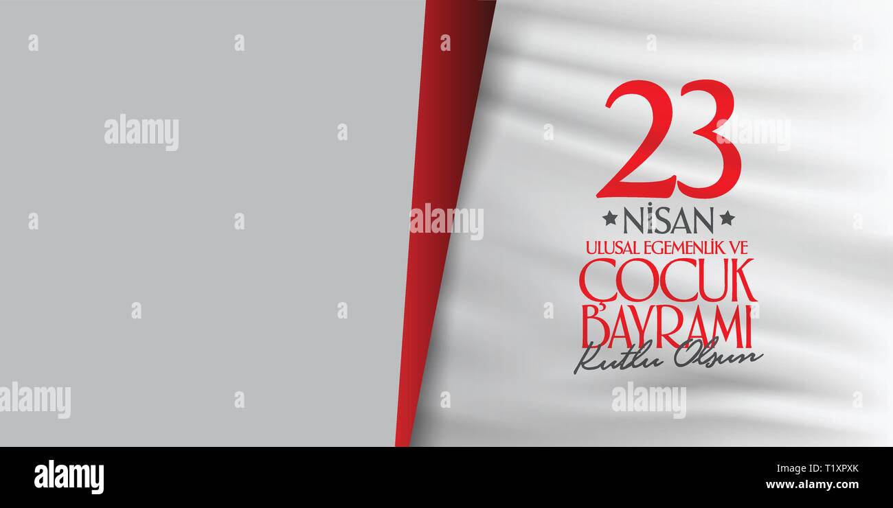 April 23 National Sovereignty and Children's Day. Billboard, Poster ...