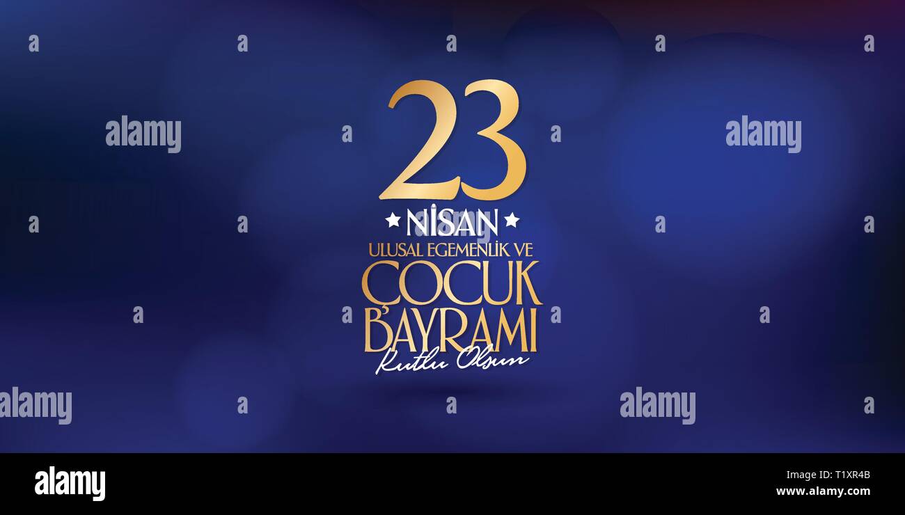 April 23 National Sovereignty and Children's Day. Billboard, Poster ...