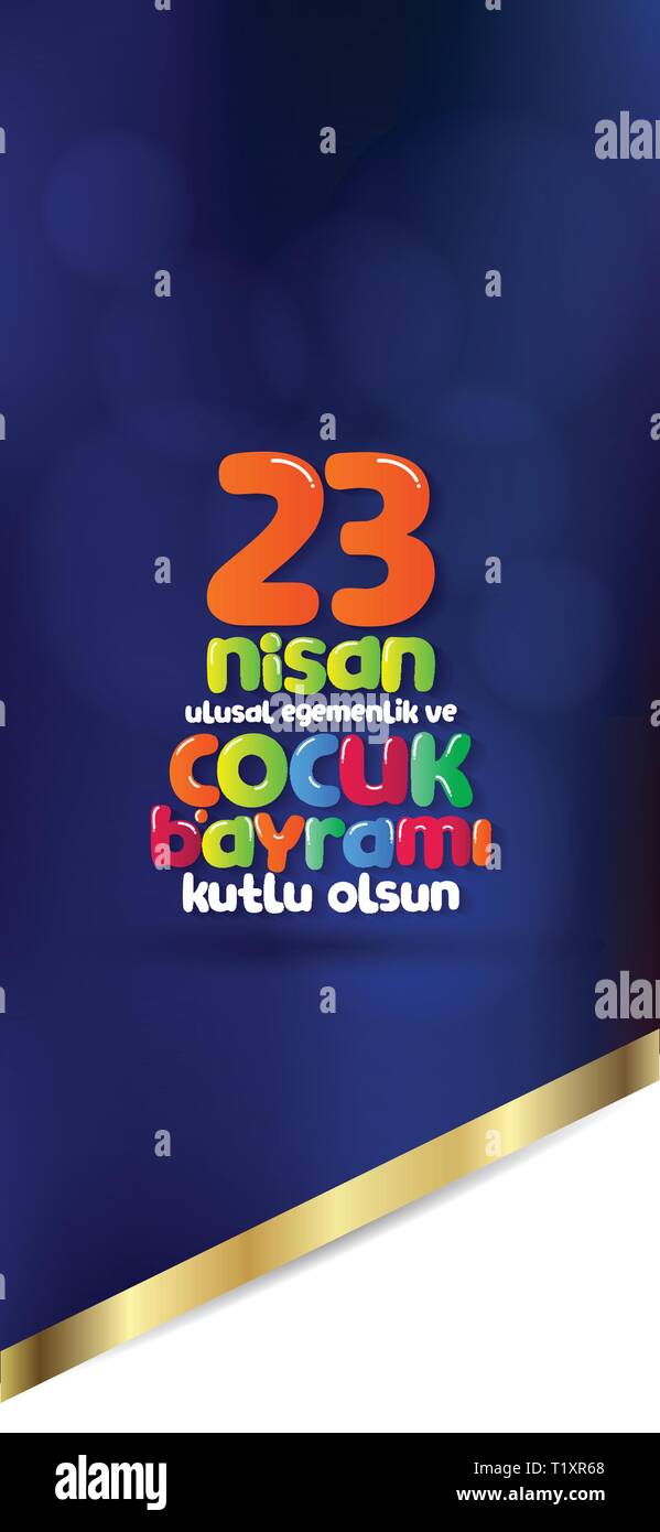 April 23 National Sovereignty and Children's Day. Billboard, Poster ...
