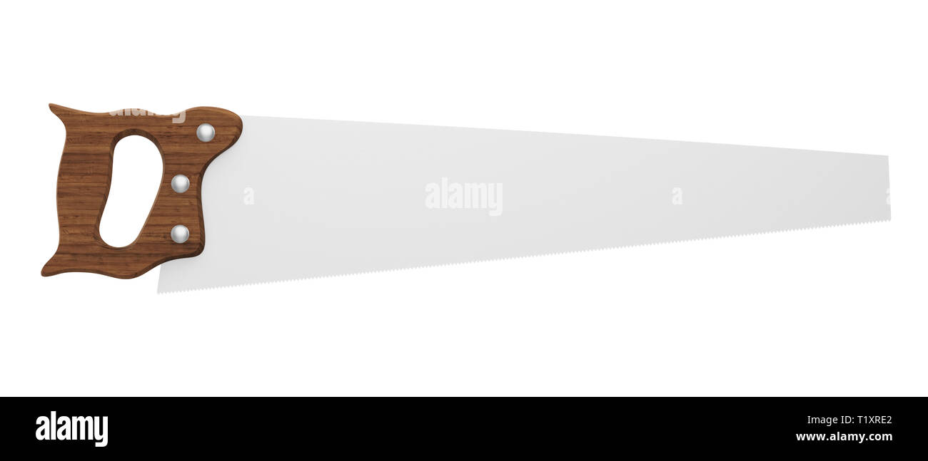 Hand Saw Isolated Stock Photo - Alamy