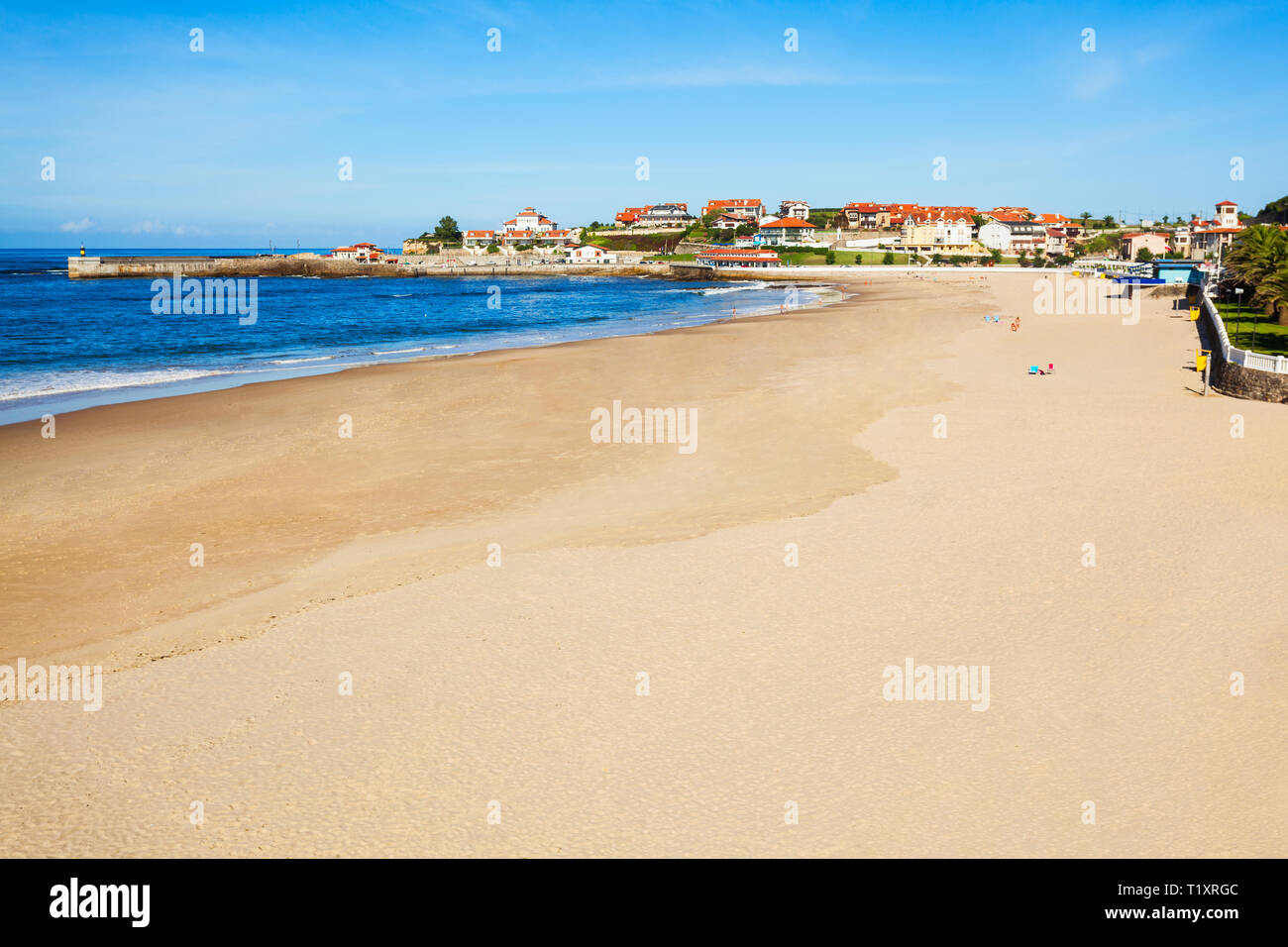 Comillas beach cantabria spain hi-res stock photography and images - Alamy