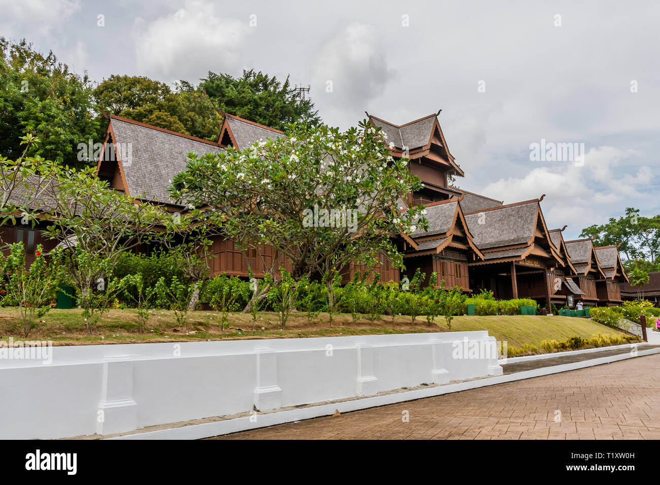 The Melaka Sultanate Palace Museum, Malaysia Stock Photo - Alamy