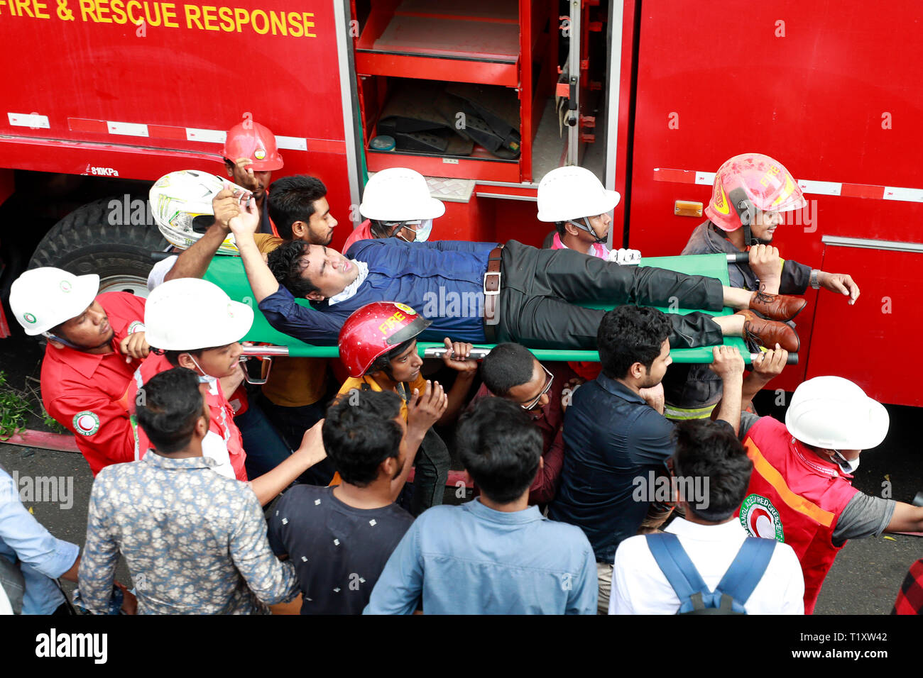 Fr tower fire dhaka hi-res stock photography and images - Alamy