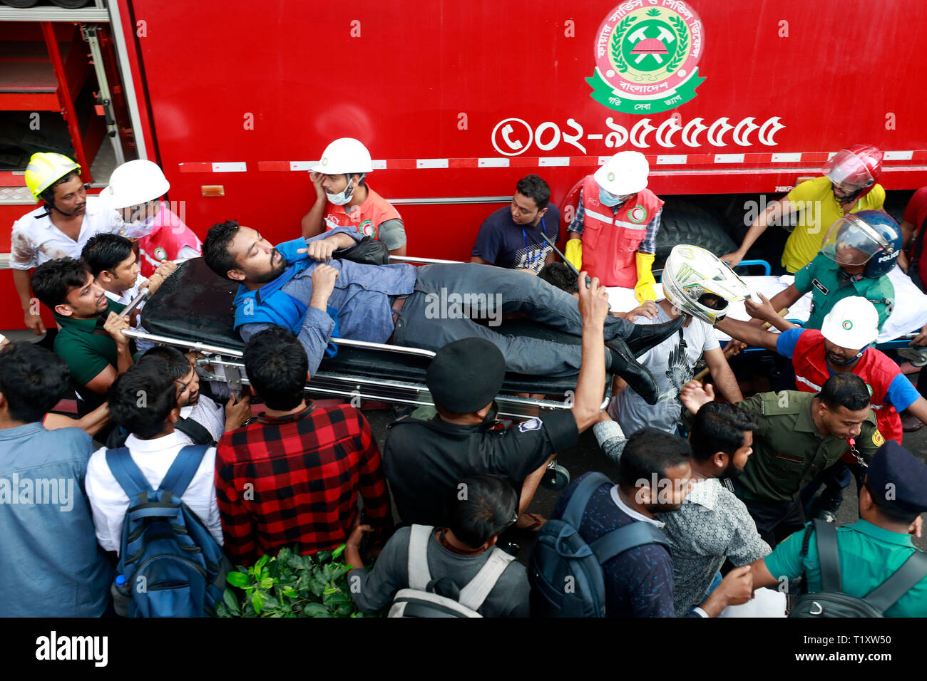 Fr tower fire dhaka hi-res stock photography and images - Alamy