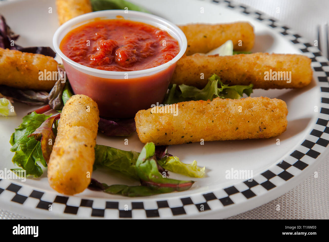 Mozzarella sticks hi-res stock photography and images - Alamy