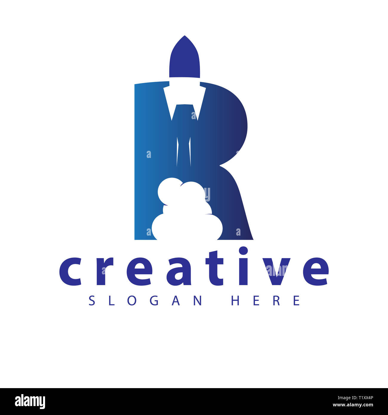 Start logo design vector template Cut Out Stock Images & Pictures - Alamy