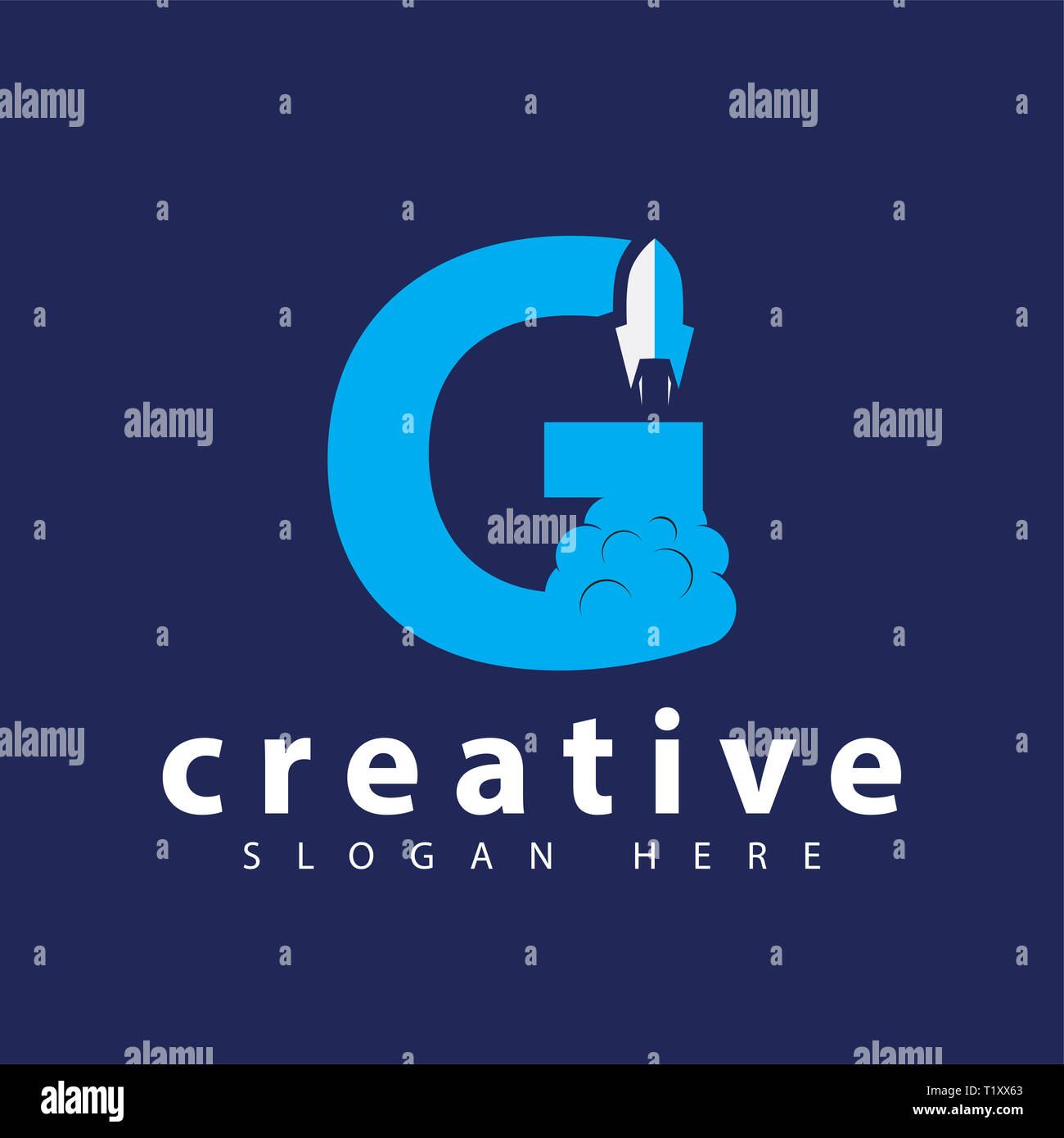 Letter g logo hi-res stock photography and images - Alamy