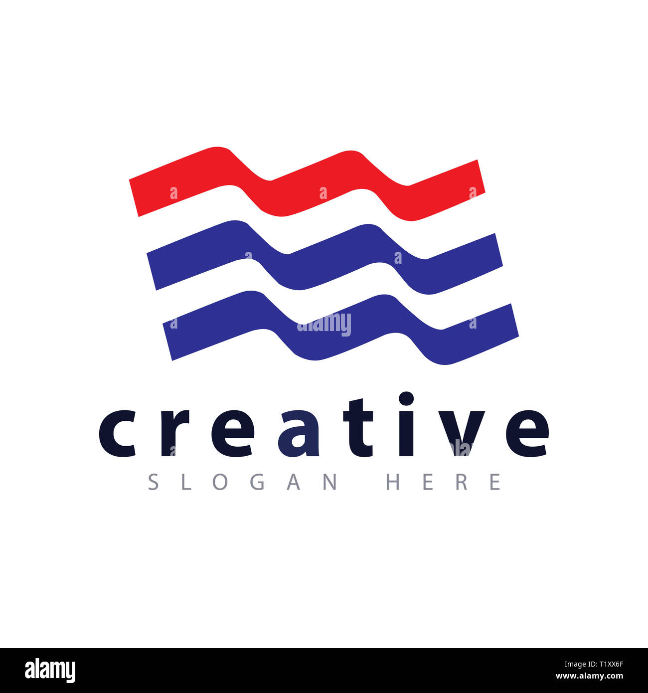 Flag america star logo Cut Out Stock Images & Pictures - Alamy