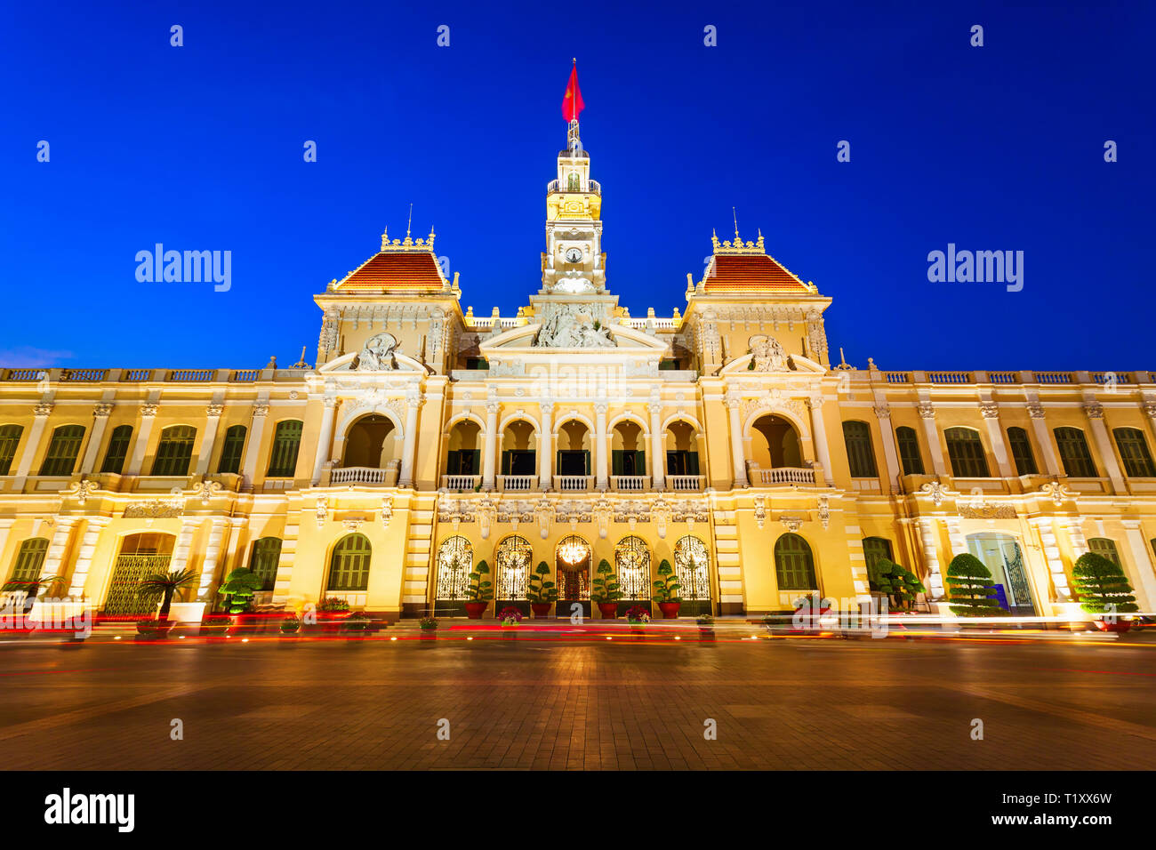 Ho Chi Minh City Hall or Saigon City Hall or Committee Head office is a ...