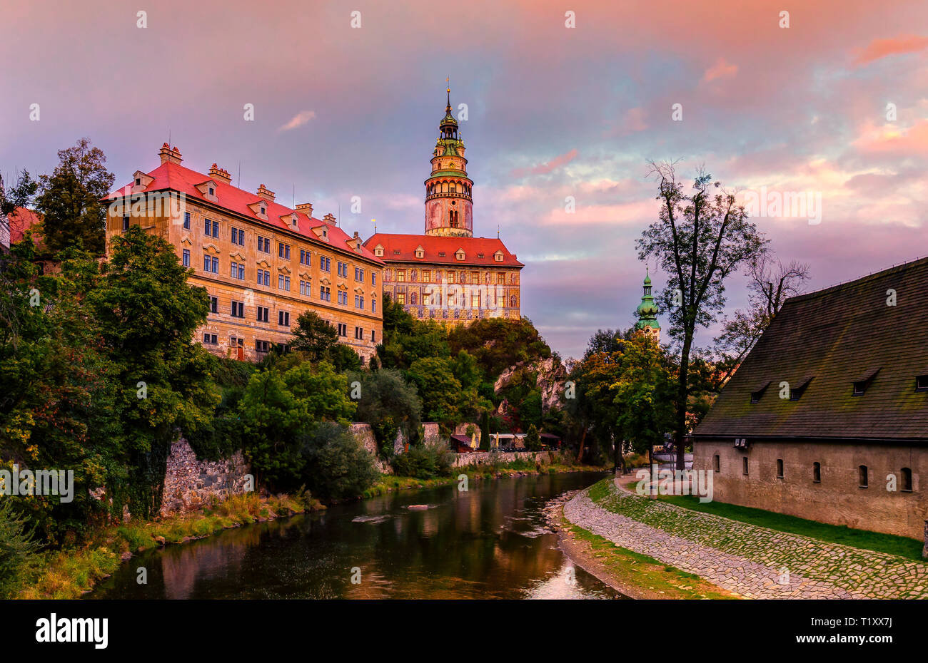 Krumlov castle hi-res stock photography and images - Alamy
