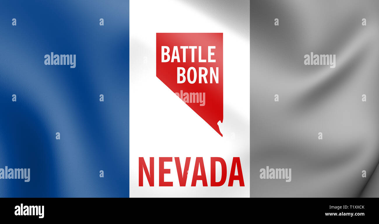 Nevada state flag hi-res stock photography and images - Alamy