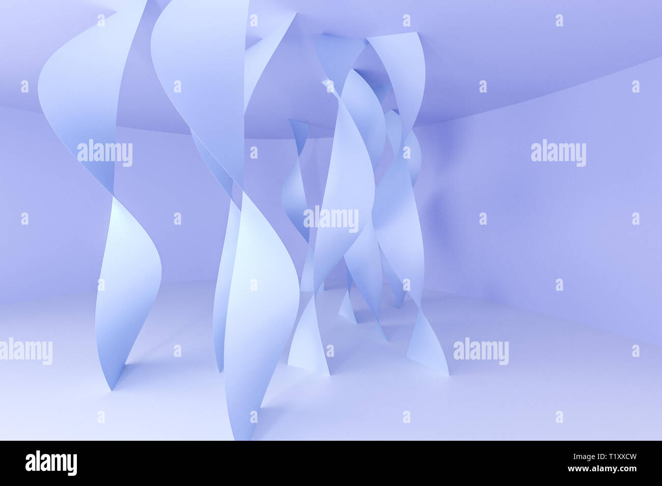 purple smooth curves background, Computer digital drawing, purple ...