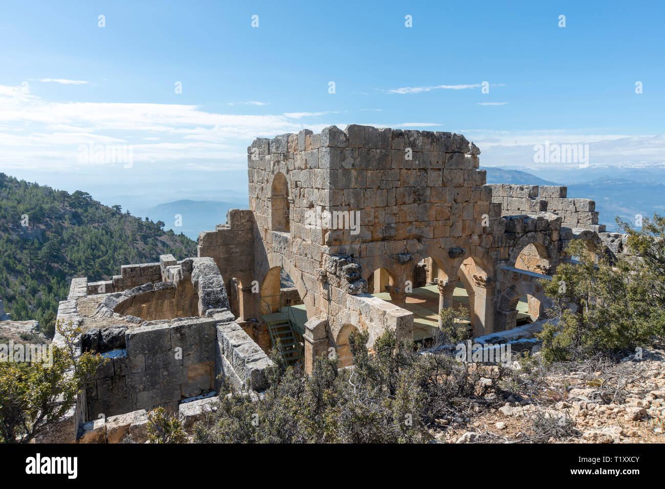Alahan Monastery is a complex of fifth century buildings located in the ...