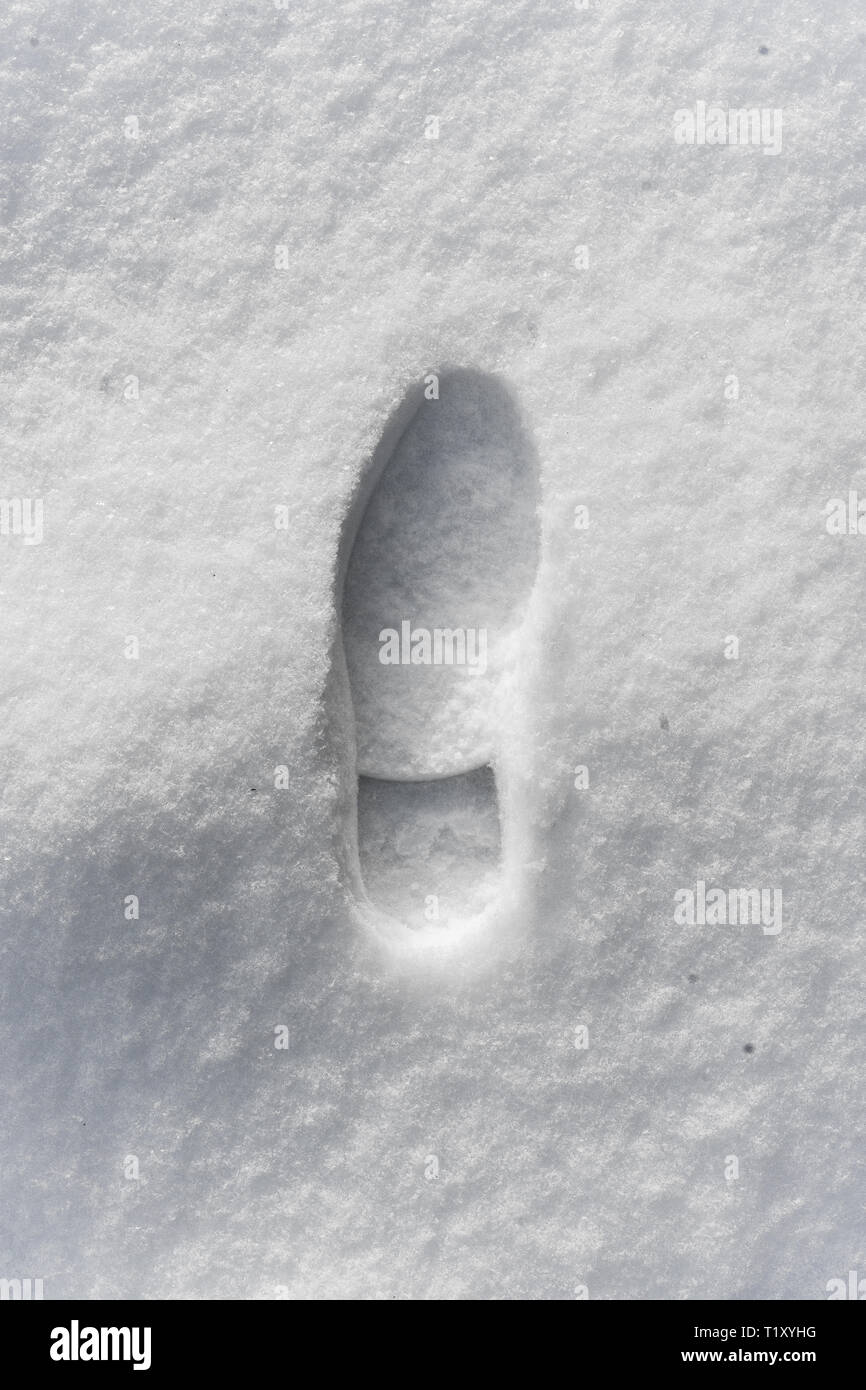 Man footprint hi-res stock photography and images - Alamy