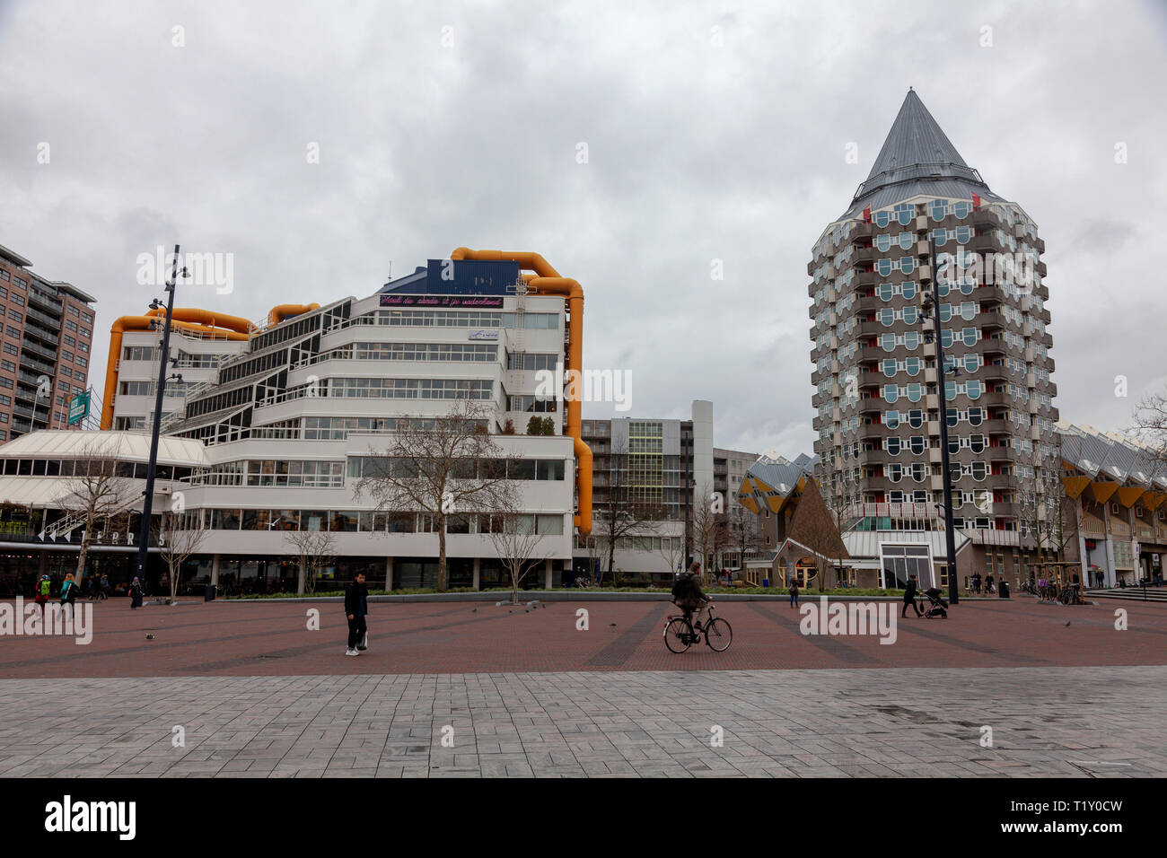 Rotterdam pencil building hi-res stock photography and images - Alamy