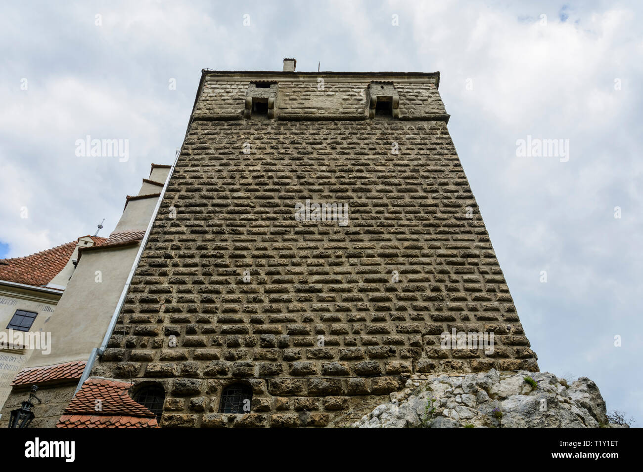 top of the bran castle ( Dracula s castel) in Brasov, Transylvania ...