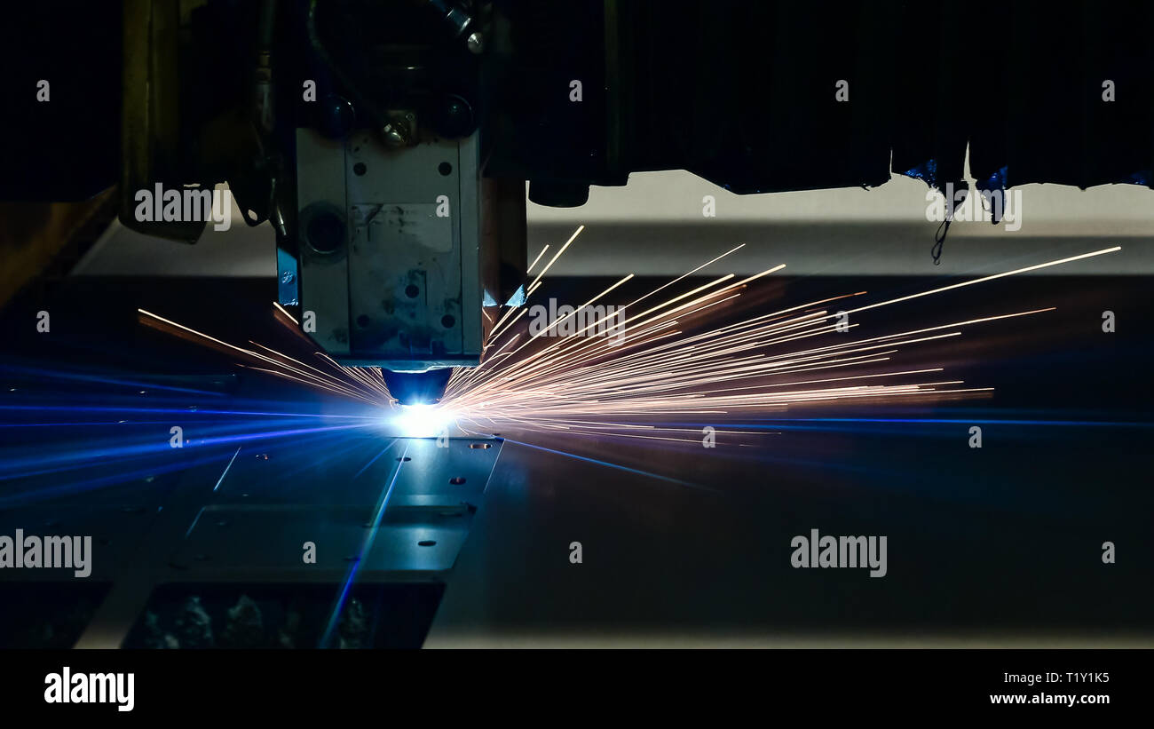 Industrial Laser cutting processing manufacture technology of flat ...