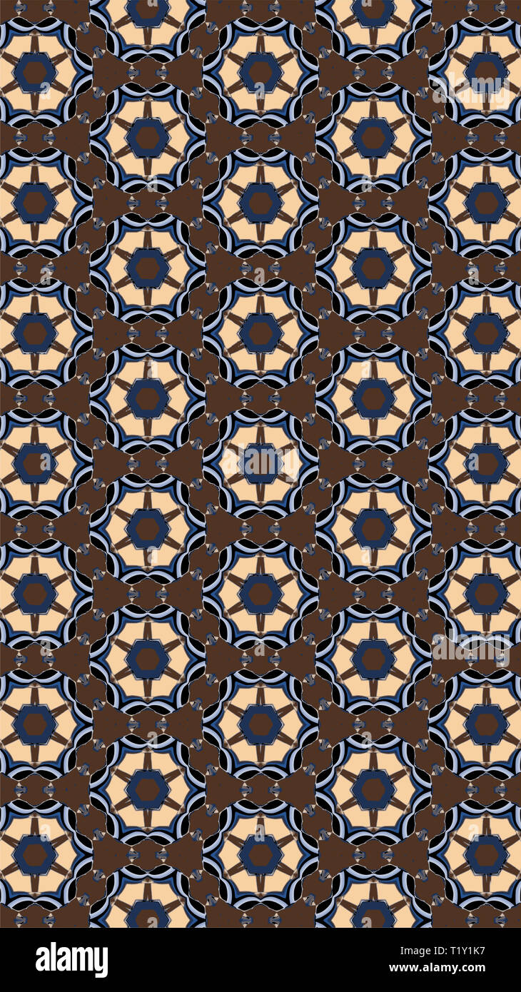 Ornate geometric pattern and abstract multicolored background Stock ...