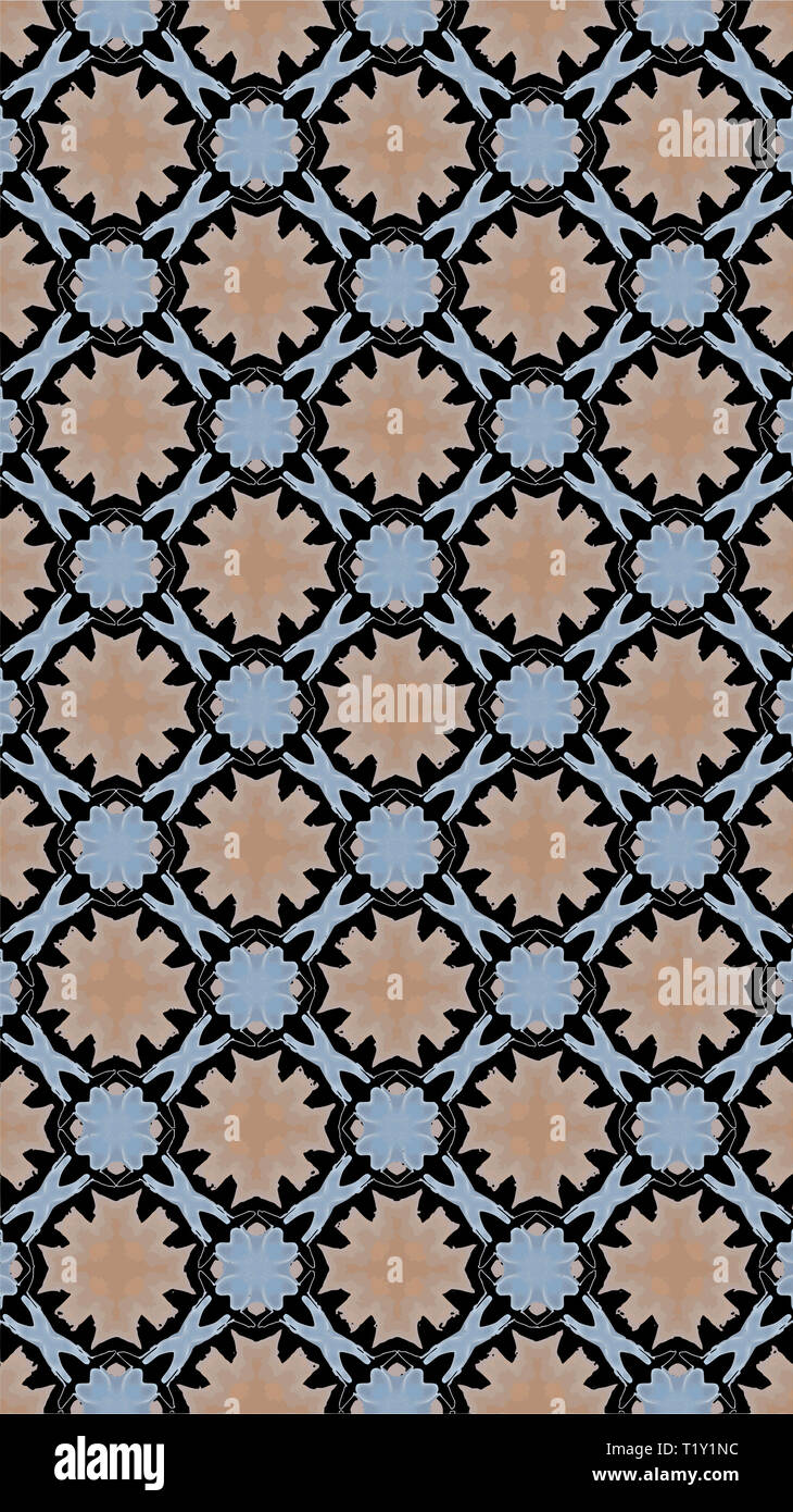Ornate geometric pattern and abstract multicolored background Stock ...