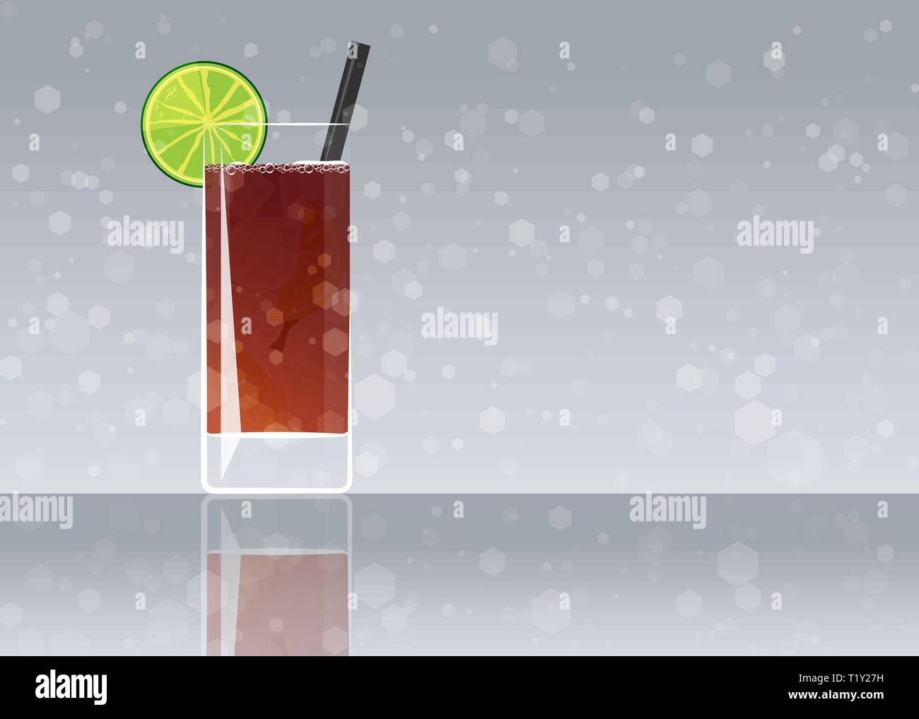 Official cocktail icon, The Unforgettable Americano cartoon ...