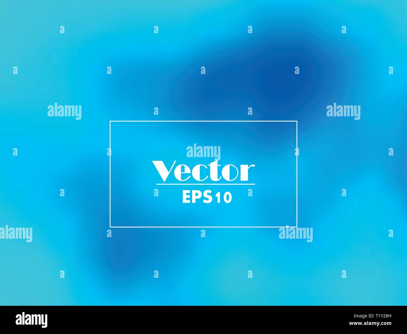 Blue gradient blur abstract background for website, banner, business ...