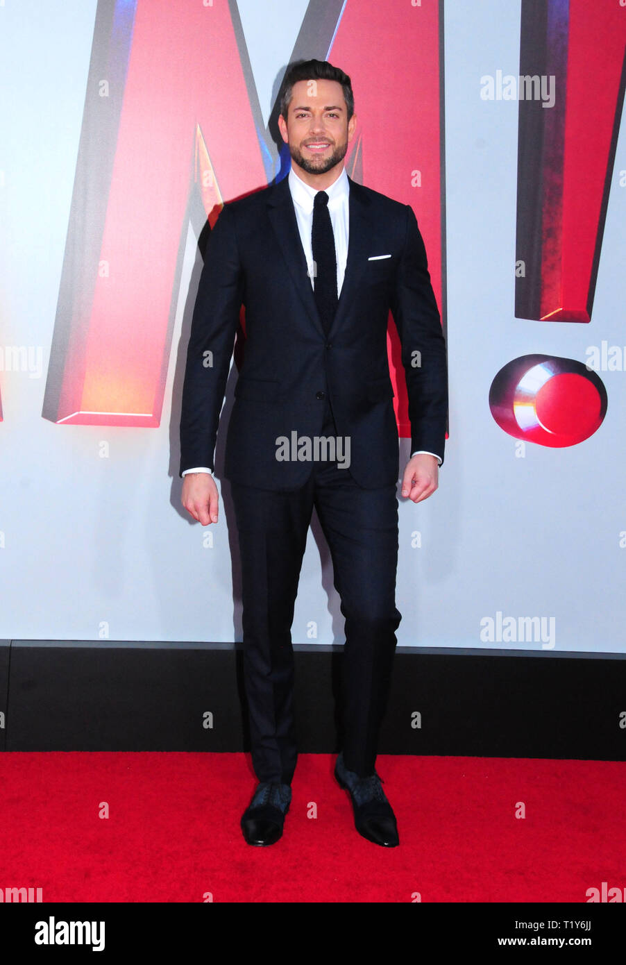 LOS ANGELES, CA - MARCH 28: Actor Zachary Levi attends the World ...