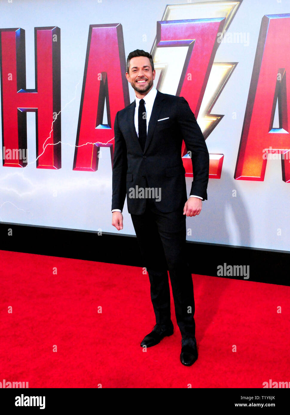 LOS ANGELES, CA - MARCH 28: Actor Zachary Levi attends the World ...