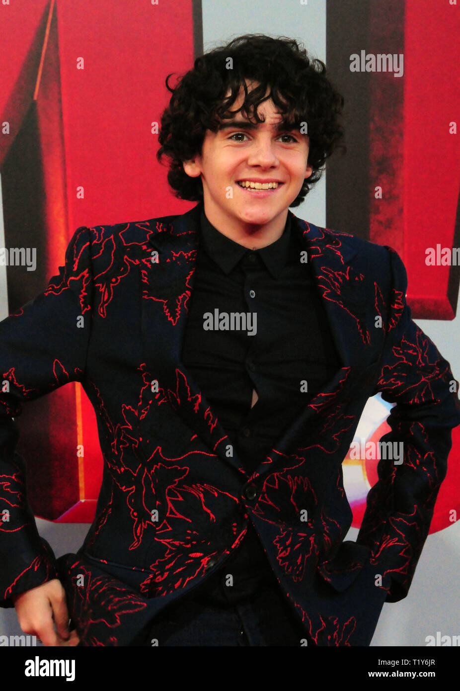 LOS ANGELES, CA - MARCH 28: Actor Jack Dylan Grazer attends the World ...