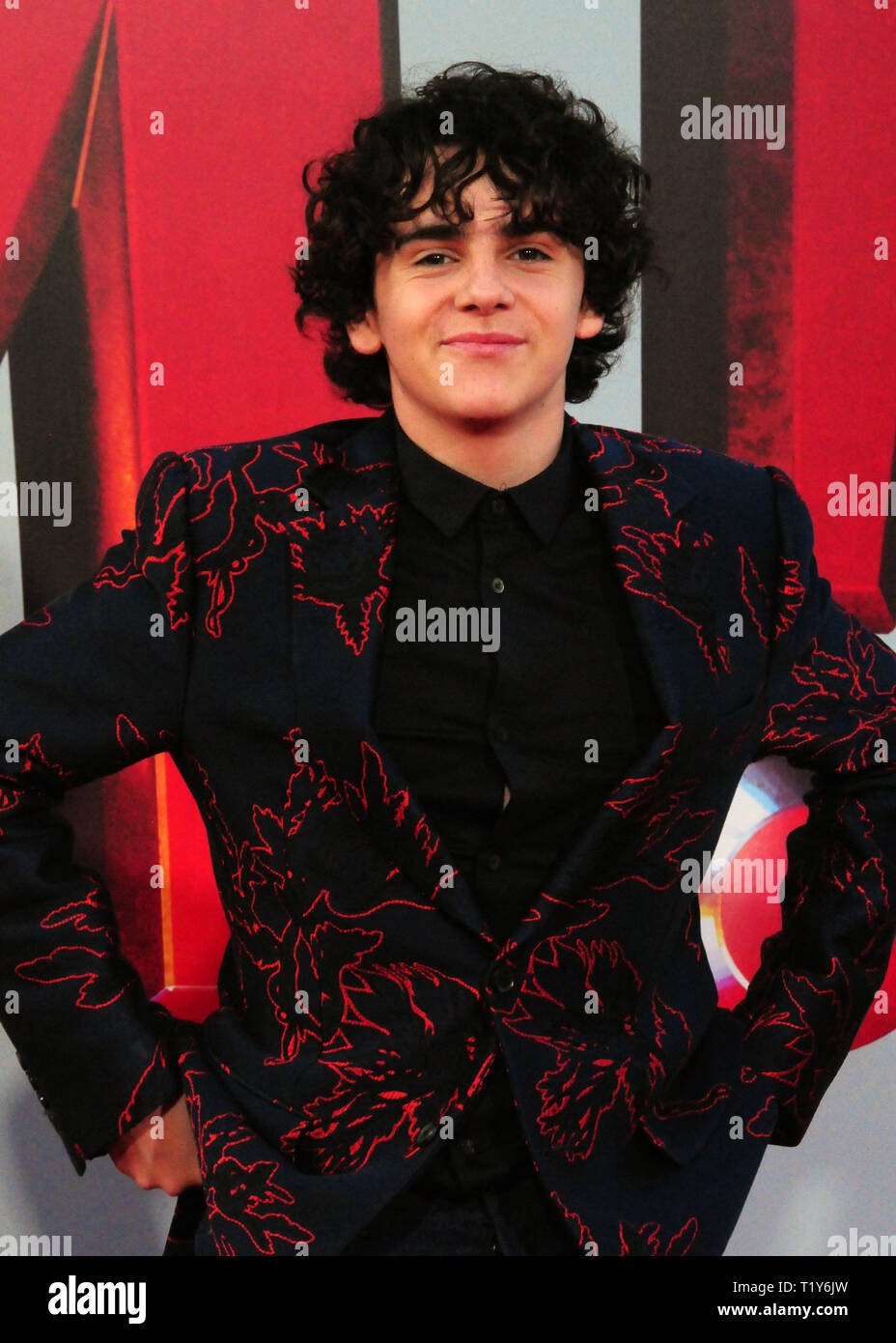LOS ANGELES, CA - MARCH 28: Actor Jack Dylan Grazer attends the World ...