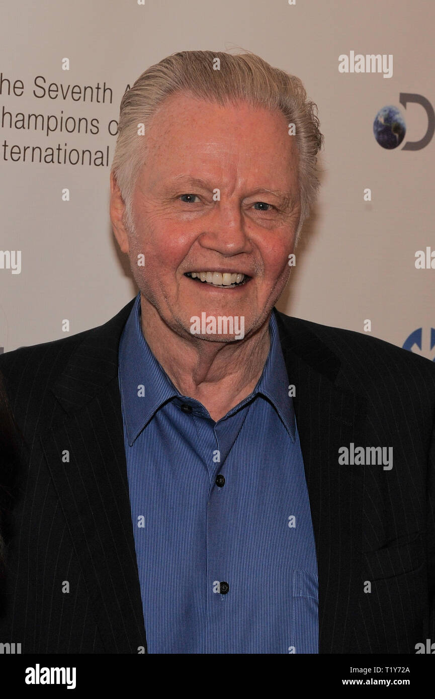 New York, USA. 28th Mar, 2019. Academy Award-Winning Actor Jon Voight ...