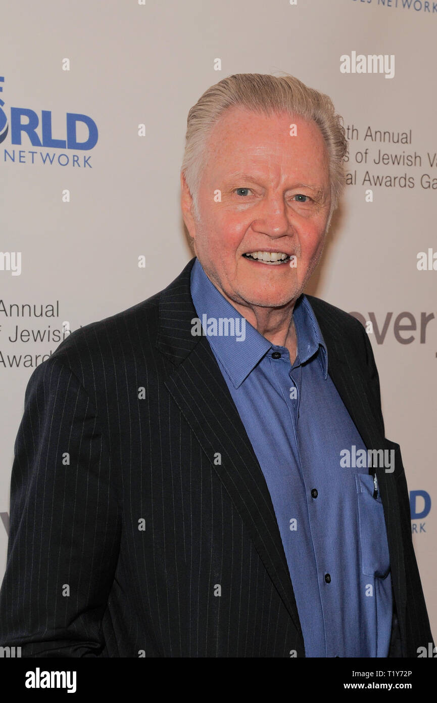 New York, USA. 28th Mar, 2019. Academy Award-Winning Actor Jon Voight ...
