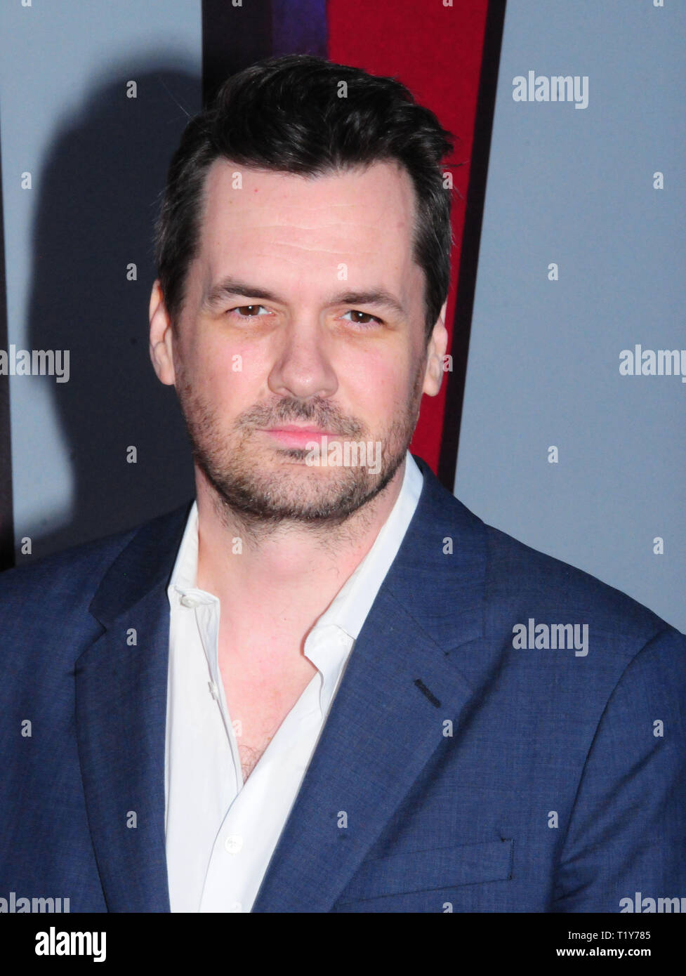 LOS ANGELES, CA - MARCH 28: Stand up comedian Jim Jefferies attends the ...