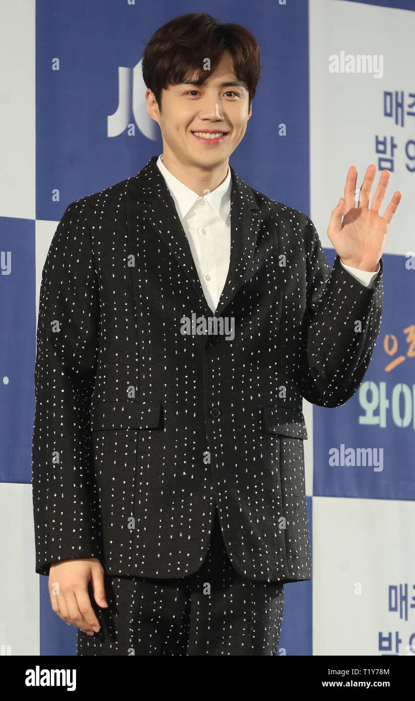 25th Mar, 2019. S. Korean actor Kim Sun-ho South Korean actor Kim Sun ...