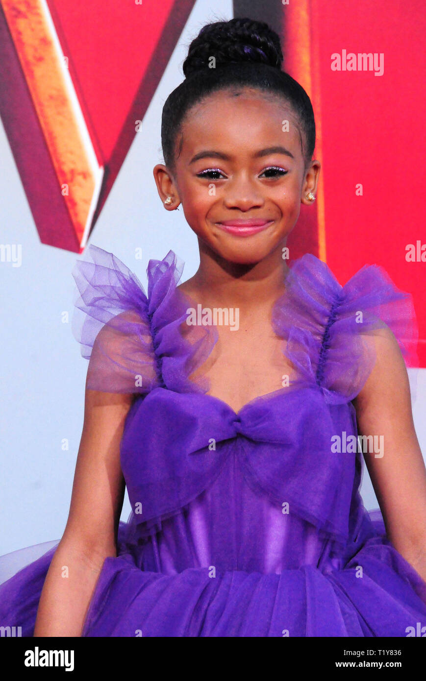 Los Angeles, USA. 28th Mar, 2019. LOS ANGELES, CA - MARCH 28: Actress ...