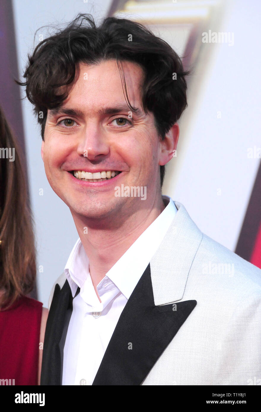 Los Angeles, USA. 28th Mar, 2019. LOS ANGELES, CA - MARCH 28: Writer ...