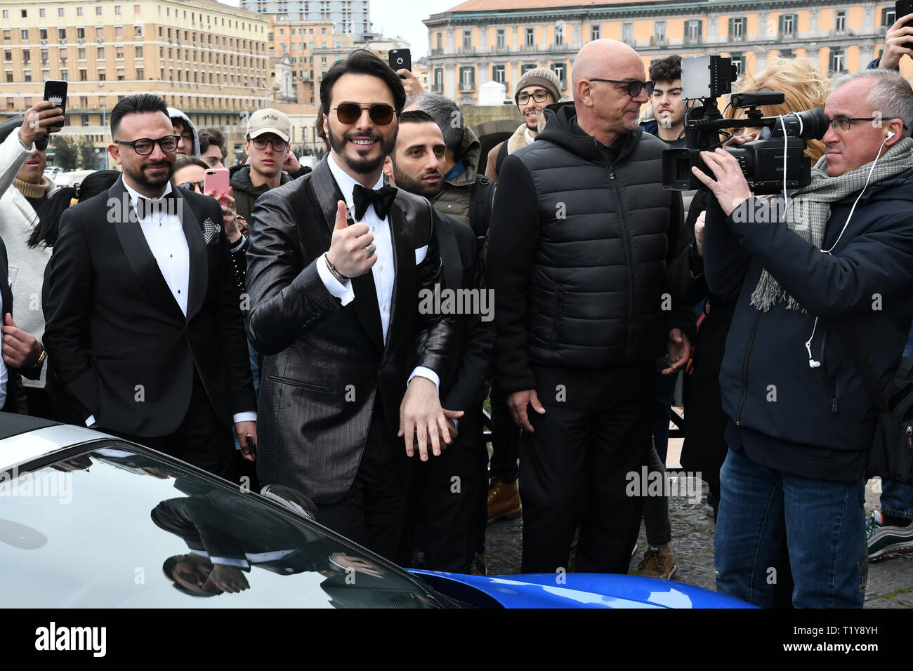 "Maschio Angioino" Naples 03/28 2019 Marriage of Tony Colombo with Tina ...