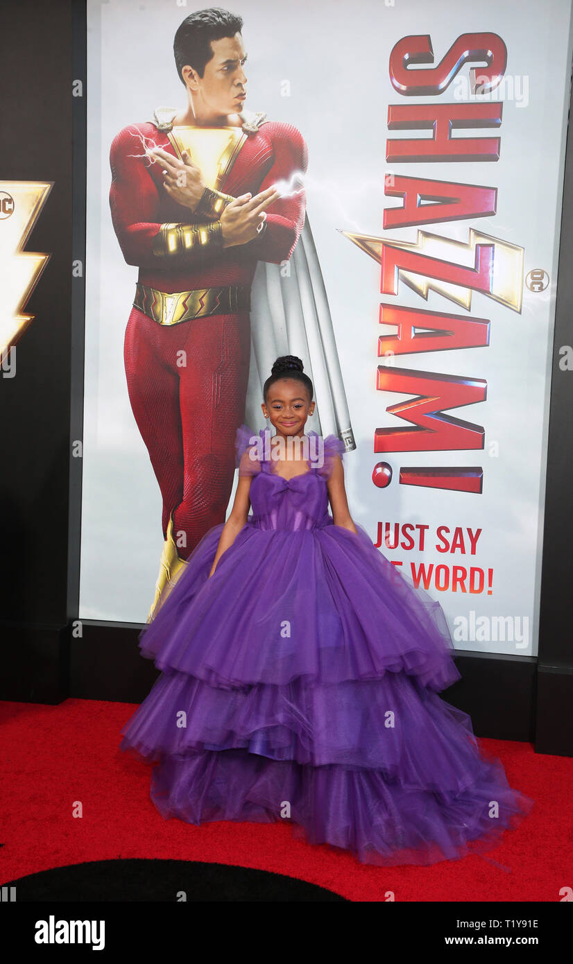 Hollywood CA March 28: Faithe Herman, arrives for Warner Bros. Pictures ...