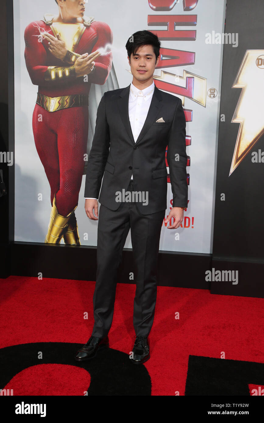 Hollywood CA March 28: Ross Butler, arrives for Warner Bros. Pictures ...