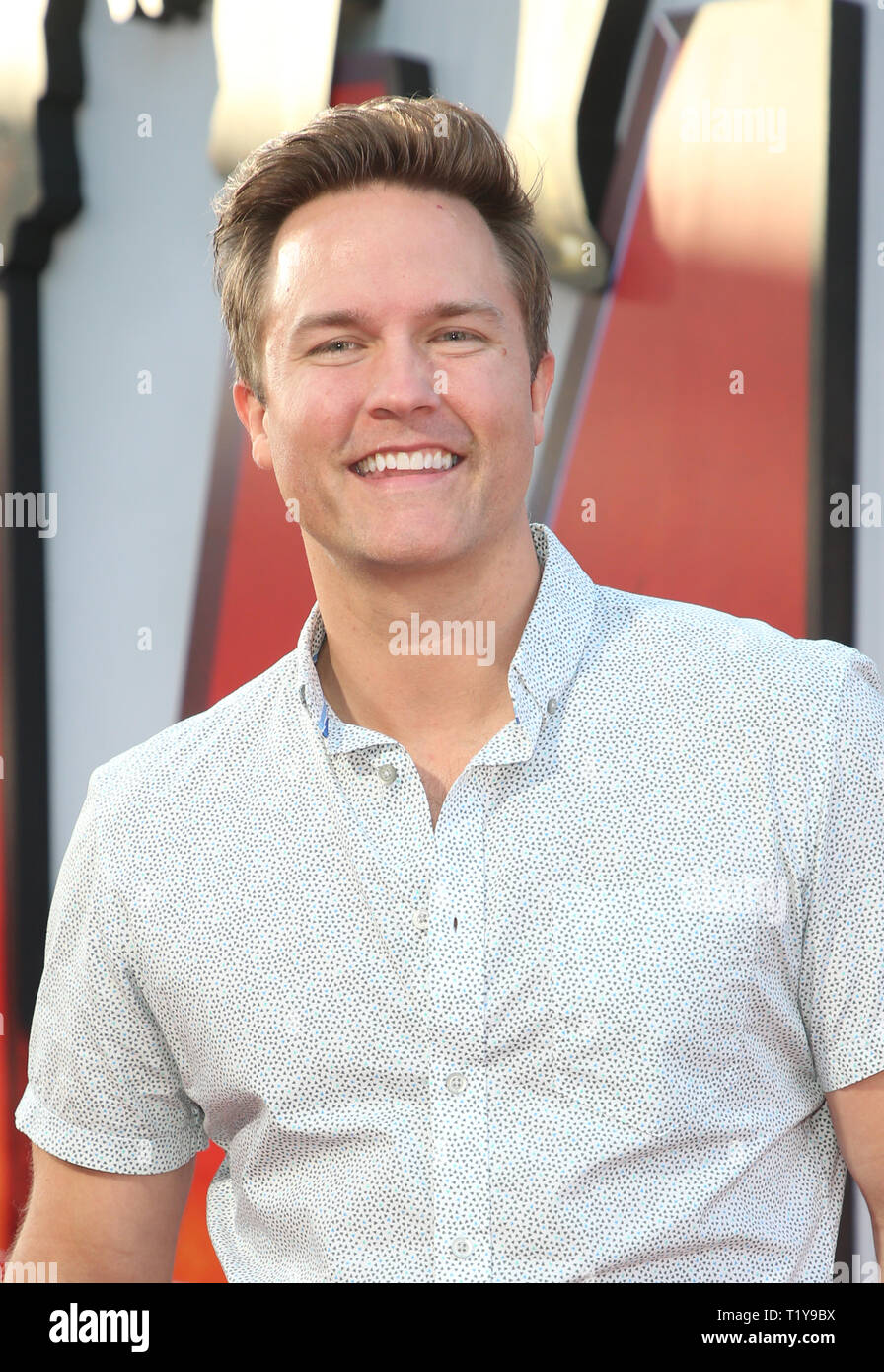 Hollywood CA March 28: Scott Porter, arrives for Warner Bros. Pictures ...