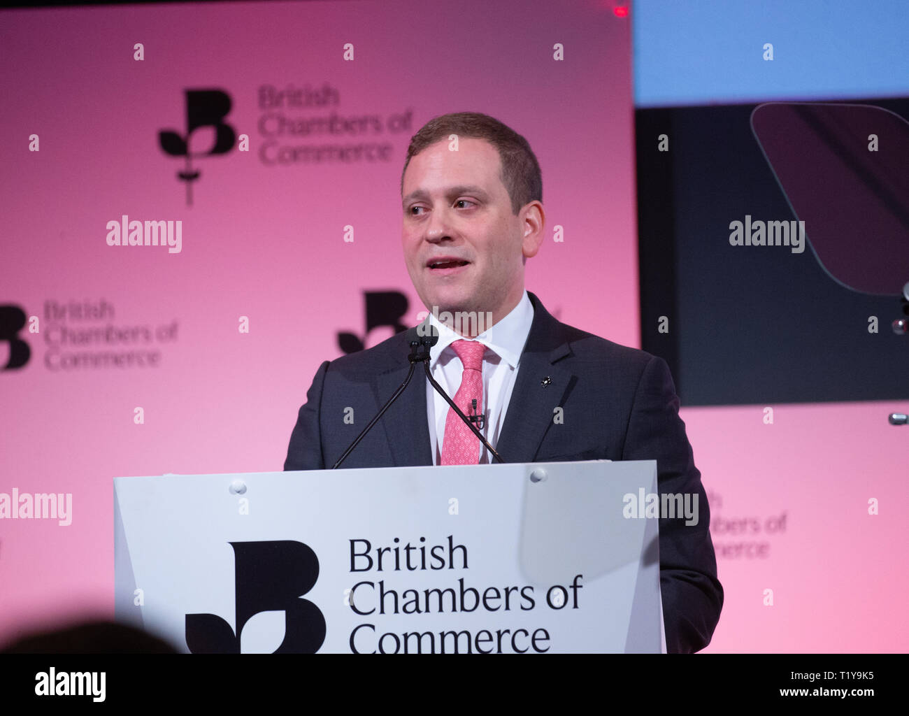 Director general of british chambers of commerce hi-res stock ...